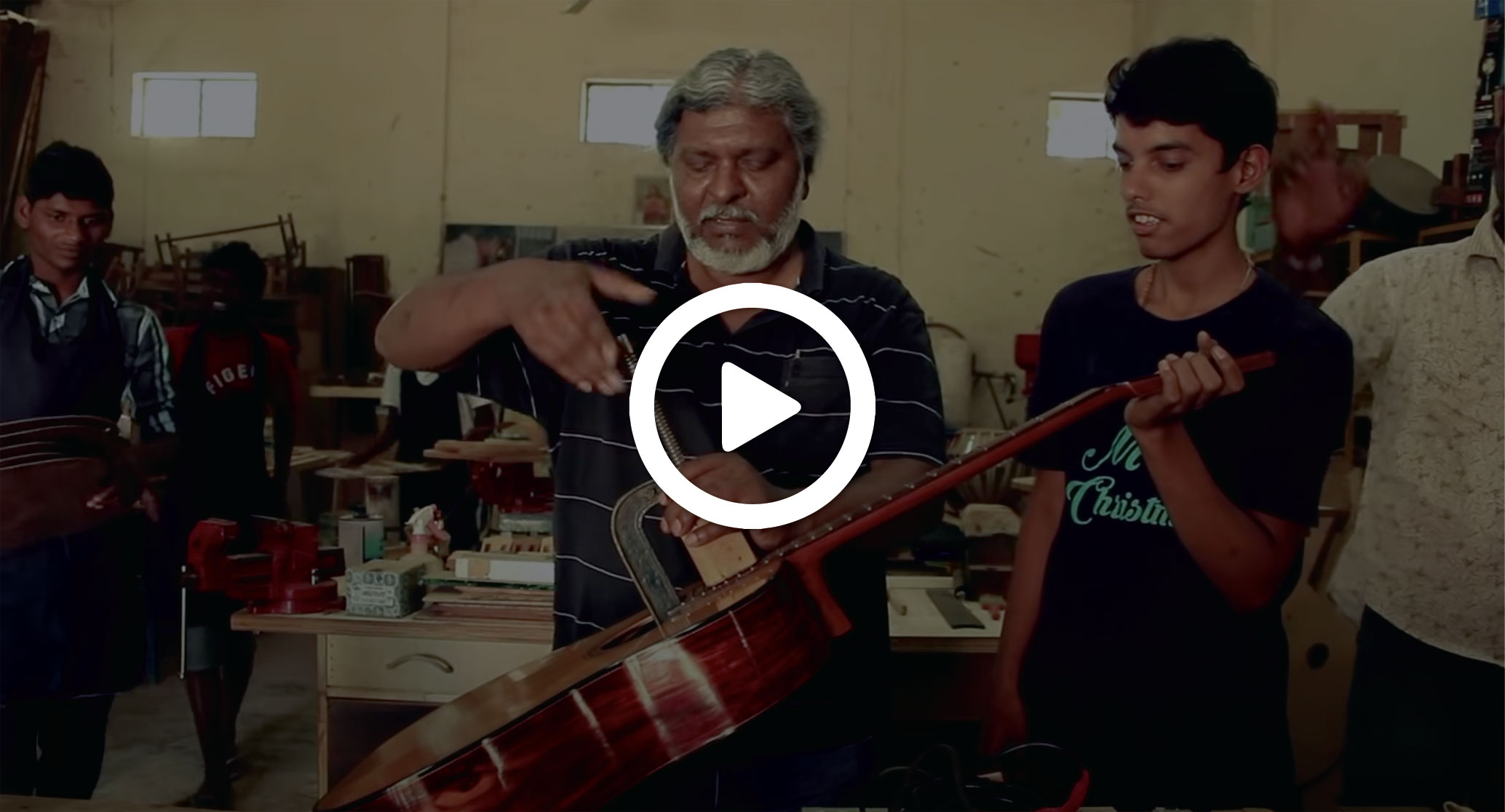 A day with a Legend - The Indian Luthier - The Silverback Creative